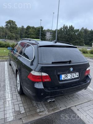 Melns BMW 530 2007 Rīga, ar dzinēja tilpumu 3.00 L un nobraukumu 307 tūkst. km par 5000 €, foto 5 vietnē AUTOMOTO.COM.LV
