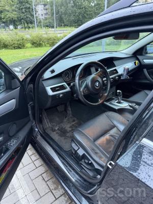 Melns BMW 530 2007 Rīga, ar dzinēja tilpumu 3.00 L un nobraukumu 307 tūkst. km par 5000 €, foto 7 vietnē AUTOMOTO.COM.LV