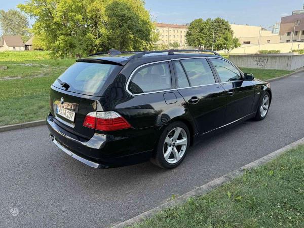 Melns BMW 530 2007 Viļņa, ar dzinēja tilpumu 2.99 L un nobraukumu 278 tūkst. km par 3850 €, foto 6 vietnē AUTOMOTO.COM.LV