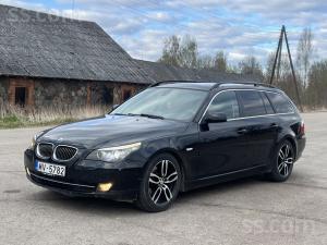 Черный БМВ 530 2007 в Балви, объемом двигателя 3.00 л и пробегом 370 тыс. км за 3450 €, фото  на AUTOMOTO.COM.LV