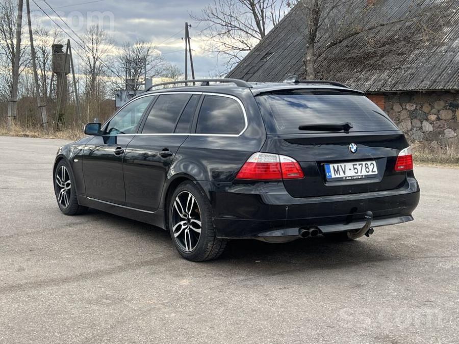 Melns BMW 530 2007 Balvi, ar dzinēja tilpumu 3.00 L un nobraukumu 370 tūkst. km par 3450 €, foto 4 vietnē AUTOMOTO.COM.LV