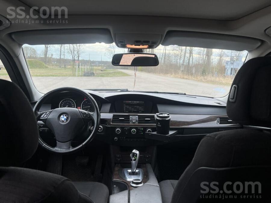 Melns BMW 530 2007 Balvi, ar dzinēja tilpumu 3.00 L un nobraukumu 370 tūkst. km par 3450 €, foto 9 vietnē AUTOMOTO.COM.LV