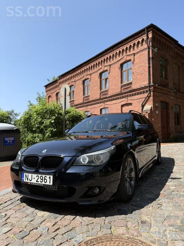 Black BMW 530 2007 in Cesis, with an engine capacity of 3.00 L and mileage of 377 thousand km for 6000 €, photo 1 on AUTOMOTO.COM.LV