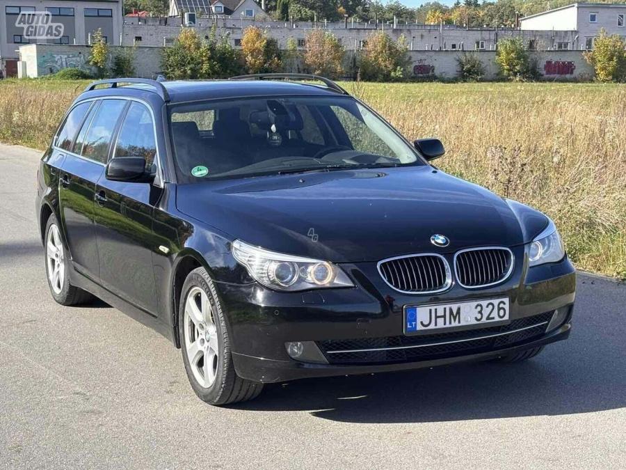 Black BMW 530 2007 in Alytus, with an engine capacity of 3.00 L and mileage of 293 thousand km for 4700 €, photo 3 on AUTOMOTO.COM.LV
