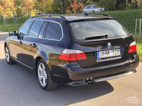 Black BMW 530 2007 in Alytus, with an engine capacity of 3.00 L and mileage of 293 thousand km for 4700 €, photo 4 on AUTOMOTO.COM.LV