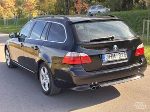 Black BMW 530 2007 in Alytus, with an engine capacity of 3.00 L and mileage of 293 thousand km for 4700 €, photo 4 on AUTOMOTO.COM.LV