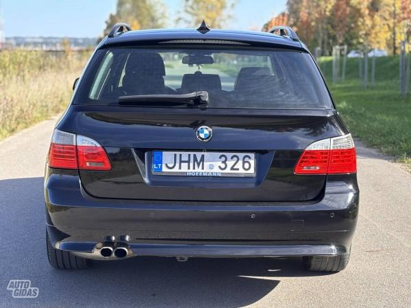 Black BMW 530 2007 in Alytus, with an engine capacity of 3.00 L and mileage of 293 thousand km for 4700 €, photo 5 on AUTOMOTO.COM.LV