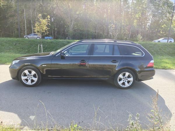 Black BMW 530 2007 in Alytus, with an engine capacity of 3.00 L and mileage of 293 thousand km for 4700 €, photo 10 on AUTOMOTO.COM.LV