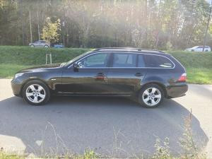 Black BMW 530 2007 in Alytus, with an engine capacity of 3.00 L and mileage of 293 thousand km for 4700 €, photo 10 on AUTOMOTO.COM.LV