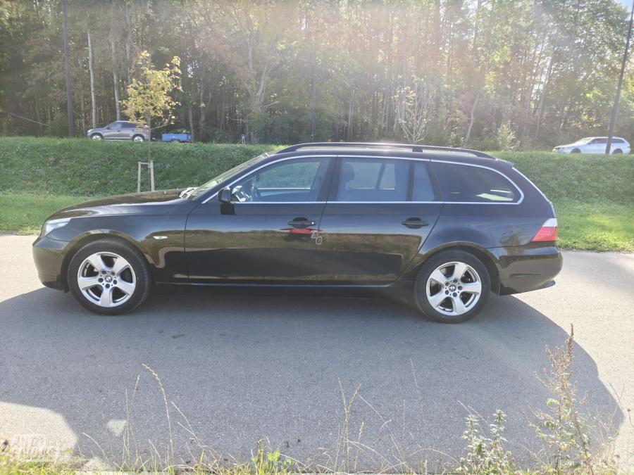 Black BMW 530 2007 in Alytus, with an engine capacity of 3.00 L and mileage of 293 thousand km for 4700 €, photo 10 on AUTOMOTO.COM.LV