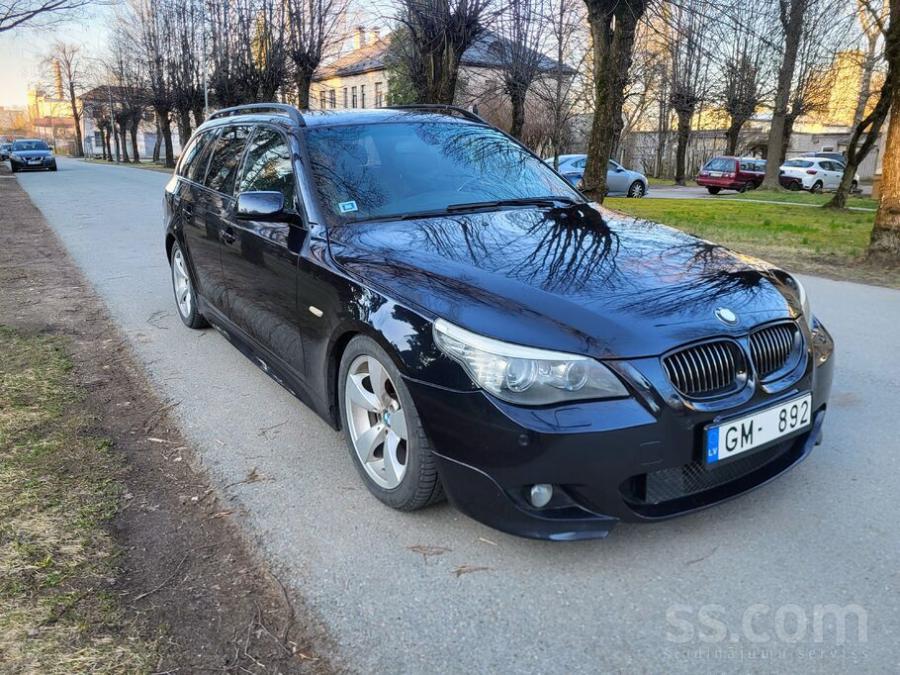 Melns BMW 530 2008 Rīga, ar dzinēja tilpumu 3.00 L un nobraukumu 326 tūkst. km par 2250 €, foto 3 vietnē AUTOMOTO.COM.LV