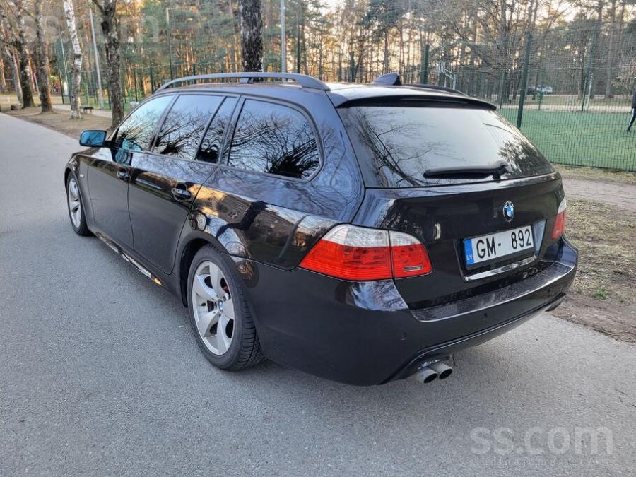 Melns BMW 530 2008 Rīga, ar dzinēja tilpumu 3.00 L un nobraukumu 326 tūkst. km par 2250 €, foto 5 vietnē AUTOMOTO.COM.LV