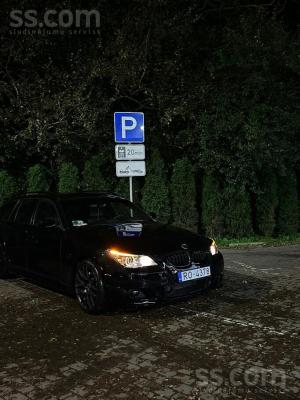 Black BMW 530 2008 in Riga, with an engine capacity of 3.00 L and mileage of 330 thousand km for 7000 €, photo 1 on AUTOMOTO.COM.LV