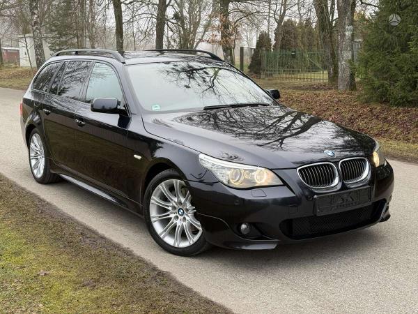 Black BMW 530 2008 in Prienai, with an engine capacity of 2.99 L and mileage of 280 thousand km for 6850 €, photo 2 on AUTOMOTO.COM.LV