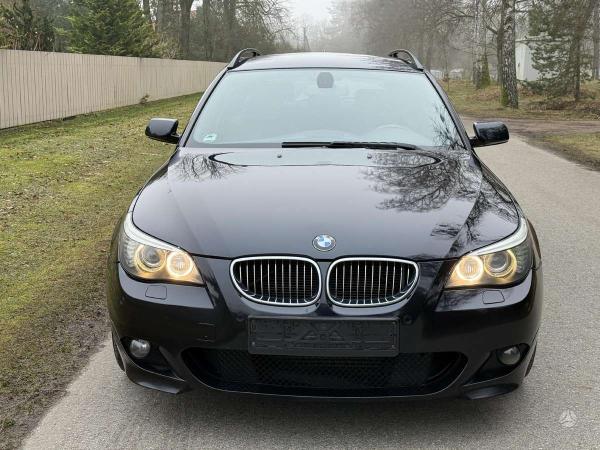 Black BMW 530 2008 in Prienai, with an engine capacity of 2.99 L and mileage of 280 thousand km for 6850 €, photo 3 on AUTOMOTO.COM.LV