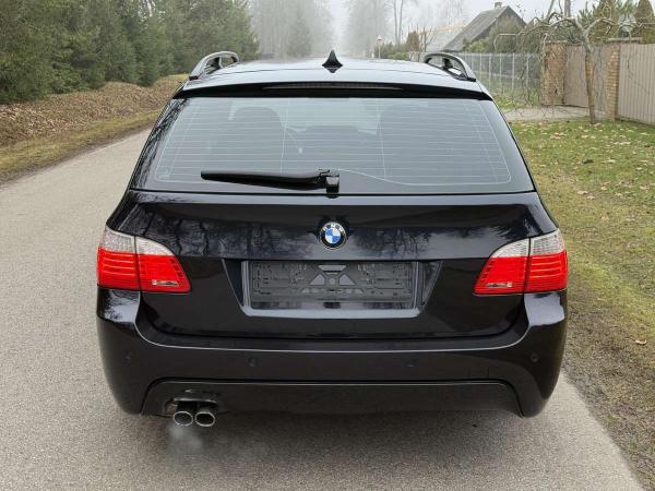 Black BMW 530 2008 in Prienai, with an engine capacity of 2.99 L and mileage of 280 thousand km for 6850 €, photo 7 on AUTOMOTO.COM.LV