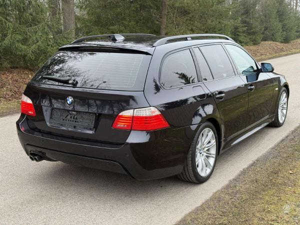 Black BMW 530 2008 in Prienai, with an engine capacity of 2.99 L and mileage of 280 thousand km for 6850 €, photo 8 on AUTOMOTO.COM.LV