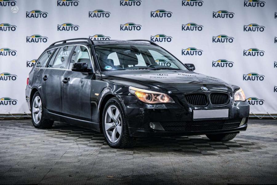 Melns BMW 530 2008 Kauņa, ar dzinēja tilpumu 3.00 L un nobraukumu 252 tūkst. km par 5390 €, foto 2 vietnē AUTOMOTO.COM.LV