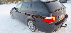 Black BMW 530 2008 in Birzai, with an engine capacity of 2.99 L and mileage of 269 thousand km for 5300 €, photo 6 on AUTOMOTO.COM.LV