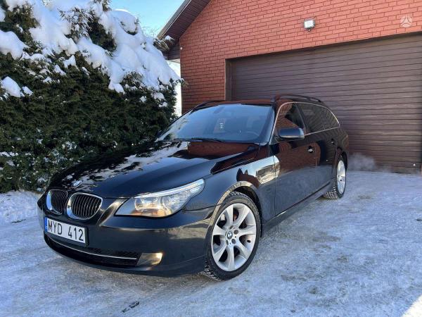 Black BMW 530 2008 in Vilnius, with an engine capacity of 2.99 L and mileage of 354 thousand km for 4800 €, photo 1 on AUTOMOTO.COM.LV