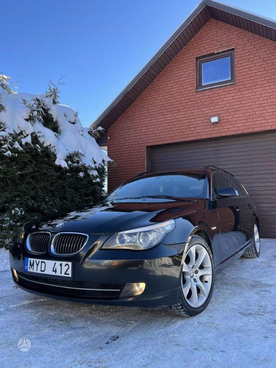 Melns BMW 530 2008 Viļņa, ar dzinēja tilpumu 2.99 L un nobraukumu 354 tūkst. km par 4800 €, foto 2 vietnē AUTOMOTO.COM.LV