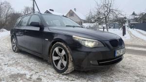 Black BMW 530 2008 in Trakai, with an engine capacity of 2.99 L and mileage of 380 thousand km for 3200 €, photo  on AUTOMOTO.COM.LV