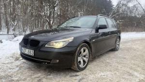 Black BMW 530 2008 in Trakai, with an engine capacity of 2.99 L and mileage of 380 thousand km for 3200 €, photo 2 on AUTOMOTO.COM.LV
