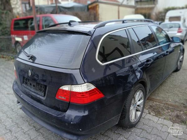 Melns BMW 530 2008 Viļņa, ar dzinēja tilpumu 3.00 L un nobraukumu 285 tūkst. km par 3858 €, foto 3 vietnē AUTOMOTO.COM.LV
