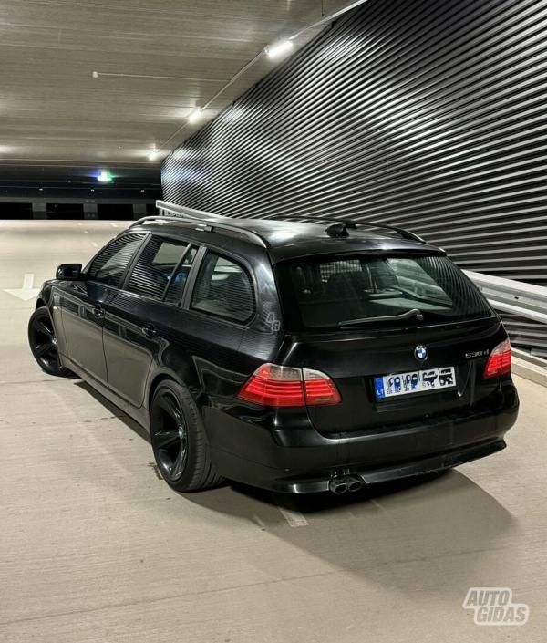 Black BMW 530 2008 in Vilnius, with an engine capacity of 3.00 L and mileage of 300 thousand km for 3950 €, photo 1 on AUTOMOTO.COM.LV