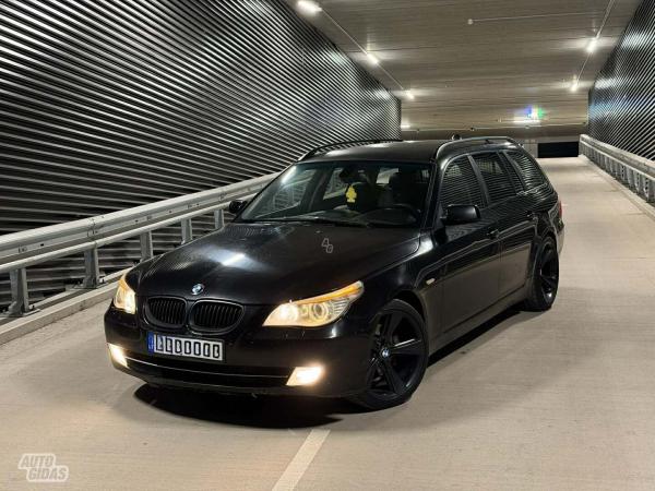 Black BMW 530 2008 in Vilnius, with an engine capacity of 3.00 L and mileage of 300 thousand km for 3950 €, photo 7 on AUTOMOTO.COM.LV
