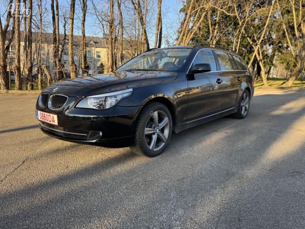 Melns BMW 530 2008 Šilalė, ar dzinēja tilpumu 3.00 L un nobraukumu 360 tūkst. km par 4200 €, foto 1 vietnē AUTOMOTO.COM.LV
