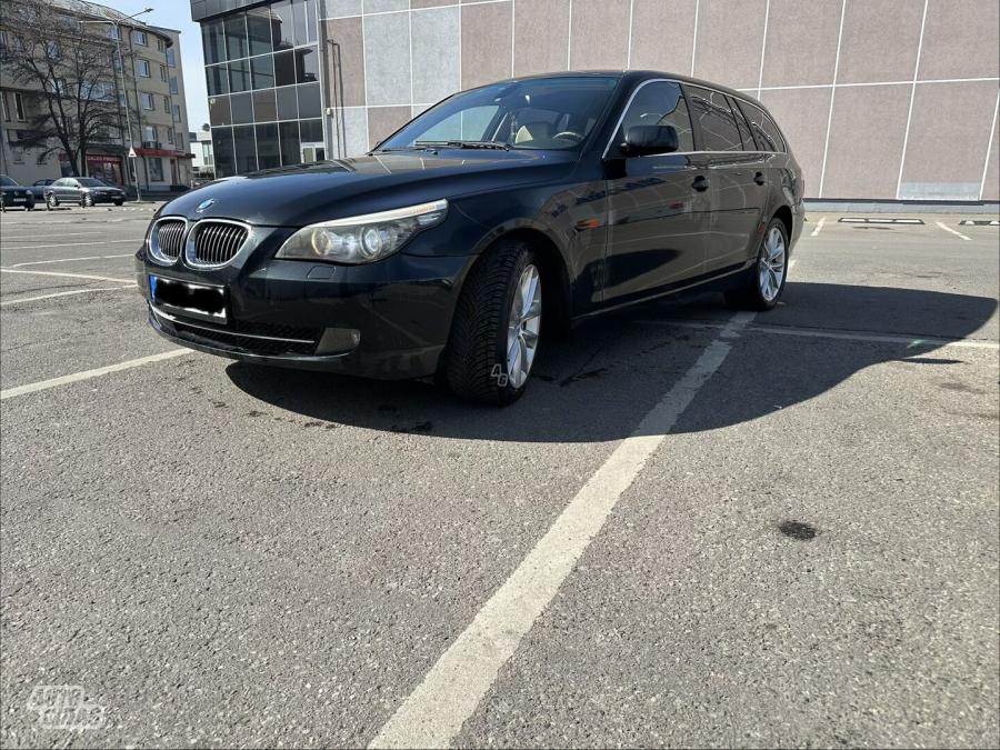 Melns BMW 530 2008 Viļņa, ar dzinēja tilpumu 3.00 L un nobraukumu 395 tūkst. km par 3200 €, foto 3 vietnē AUTOMOTO.COM.LV