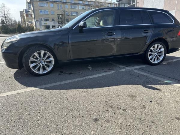 Melns BMW 530 2008 Viļņa, ar dzinēja tilpumu 3.00 L un nobraukumu 395 tūkst. km par 3200 €, foto 3 vietnē AUTOMOTO.COM.LV