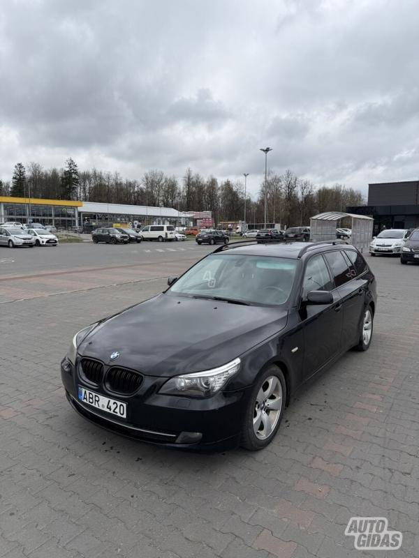 Melns BMW 530 2008 Viļņa, ar dzinēja tilpumu 3.00 L un nobraukumu 321 tūkst. km par 3500 €, foto 1 vietnē AUTOMOTO.COM.LV