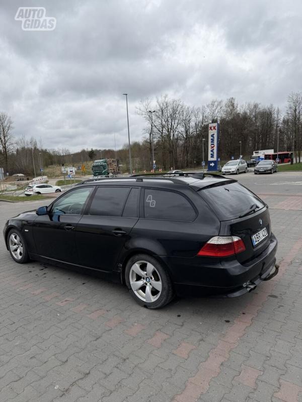 Melns BMW 530 2008 Viļņa, ar dzinēja tilpumu 3.00 L un nobraukumu 321 tūkst. km par 3500 €, foto 4 vietnē AUTOMOTO.COM.LV