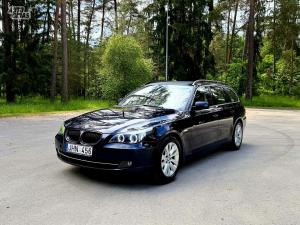 Black BMW 530 2008 in Kaunas, with an engine capacity of 3.00 L and mileage of 366 thousand km for 3400 €, photo 12 on AUTOMOTO.COM.LV
