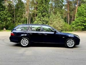 Black BMW 530 2008 in Kaunas, with an engine capacity of 3.00 L and mileage of 366 thousand km for 3400 €, photo 13 on AUTOMOTO.COM.LV