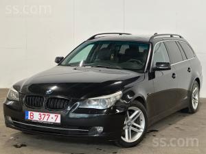 Черный БМВ 530 2008 в Юрмала, объемом двигателя 3.00 л и пробегом 372 тыс. км за 2990 €, фото  на AUTOMOTO.COM.LV