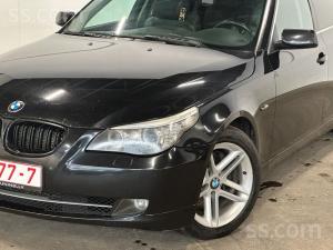 Melns BMW 530 2008 Jūrmala, ar dzinēja tilpumu 3.00 L un nobraukumu 372 tūkst. km par 2990 €, foto 3 vietnē AUTOMOTO.COM.LV