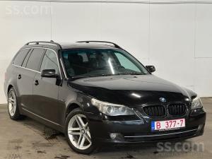 Melns BMW 530 2008 Jūrmala, ar dzinēja tilpumu 3.00 L un nobraukumu 372 tūkst. km par 2990 €, foto 4 vietnē AUTOMOTO.COM.LV