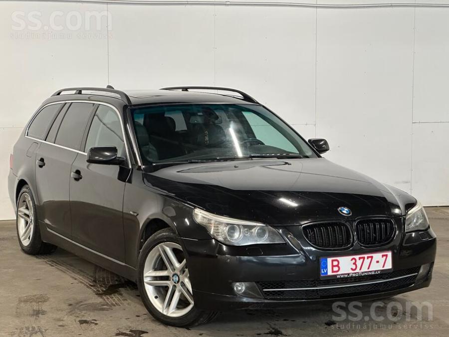 Melns BMW 530 2008 Jūrmala, ar dzinēja tilpumu 3.00 L un nobraukumu 372 tūkst. km par 2990 €, foto 4 vietnē AUTOMOTO.COM.LV