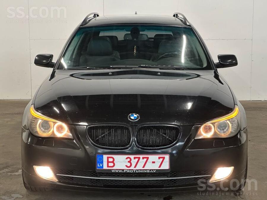 Melns BMW 530 2008 Jūrmala, ar dzinēja tilpumu 3.00 L un nobraukumu 372 tūkst. km par 2990 €, foto 6 vietnē AUTOMOTO.COM.LV