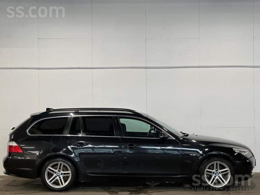 Melns BMW 530 2008 Jūrmala, ar dzinēja tilpumu 3.00 L un nobraukumu 372 tūkst. km par 2990 €, foto 7 vietnē AUTOMOTO.COM.LV