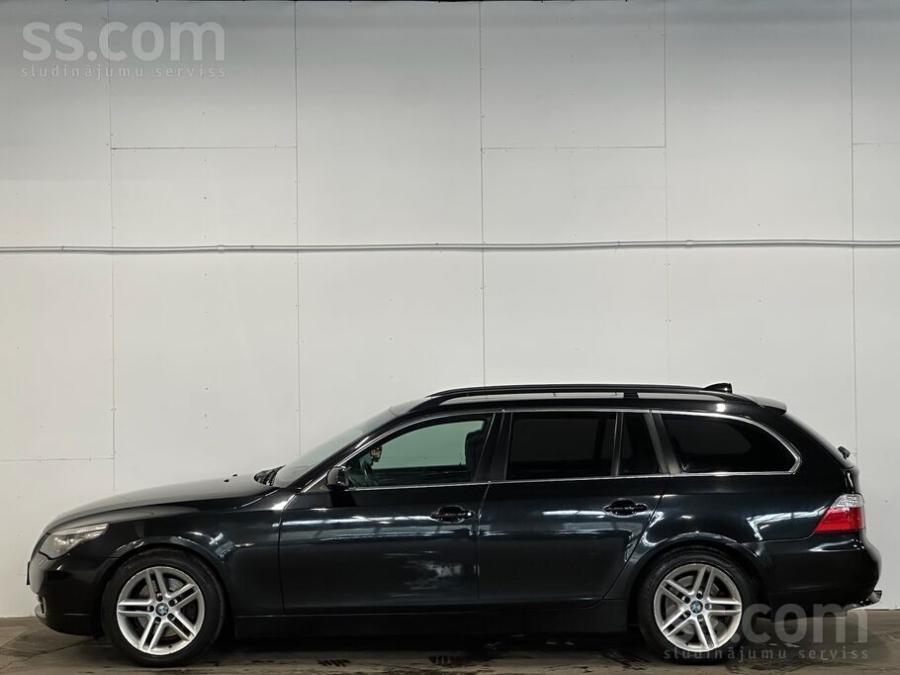 Melns BMW 530 2008 Jūrmala, ar dzinēja tilpumu 3.00 L un nobraukumu 372 tūkst. km par 2990 €, foto 8 vietnē AUTOMOTO.COM.LV