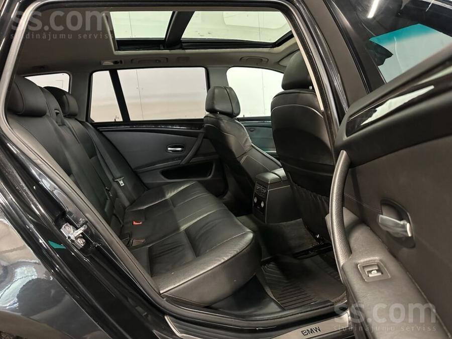 Melns BMW 530 2008 Jūrmala, ar dzinēja tilpumu 3.00 L un nobraukumu 372 tūkst. km par 2990 €, foto 24 vietnē AUTOMOTO.COM.LV