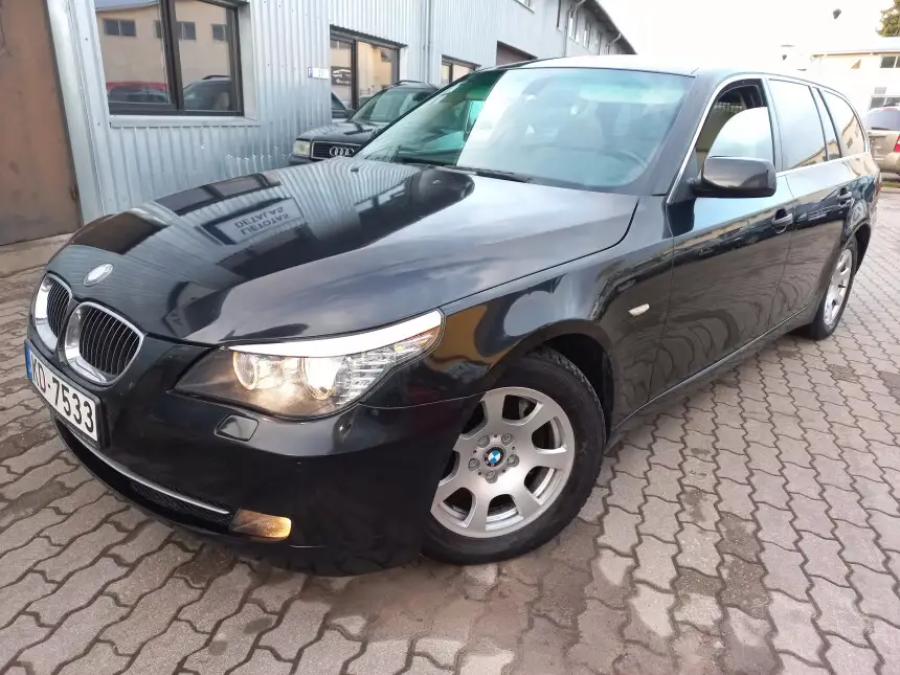 Melns BMW 530 2008 Rīga, ar dzinēja tilpumu 3.00 L un nobraukumu 300 tūkst. km par 3290 €, foto 1 vietnē AUTOMOTO.COM.LV