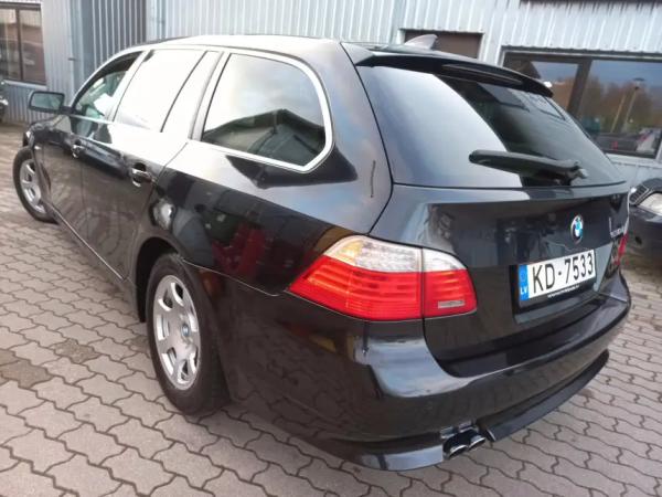 Melns BMW 530 2008 Rīga, ar dzinēja tilpumu 3.00 L un nobraukumu 300 tūkst. km par 3290 €, foto 4 vietnē AUTOMOTO.COM.LV