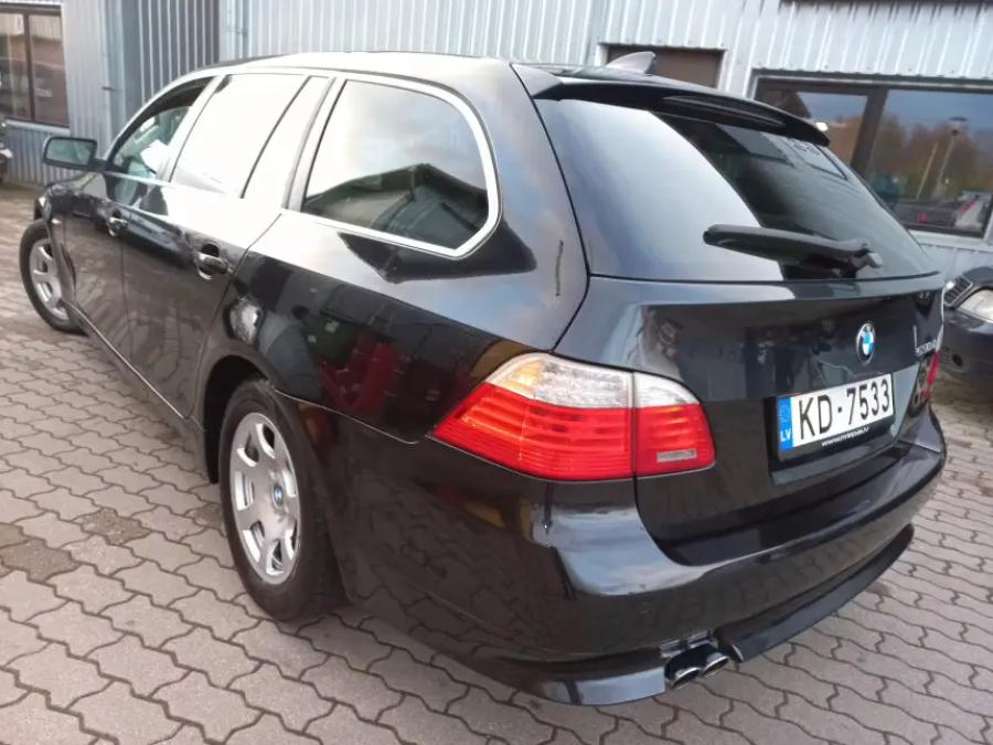 Melns BMW 530 2008 Rīga, ar dzinēja tilpumu 3.00 L un nobraukumu 300 tūkst. km par 3290 €, foto 5 vietnē AUTOMOTO.COM.LV