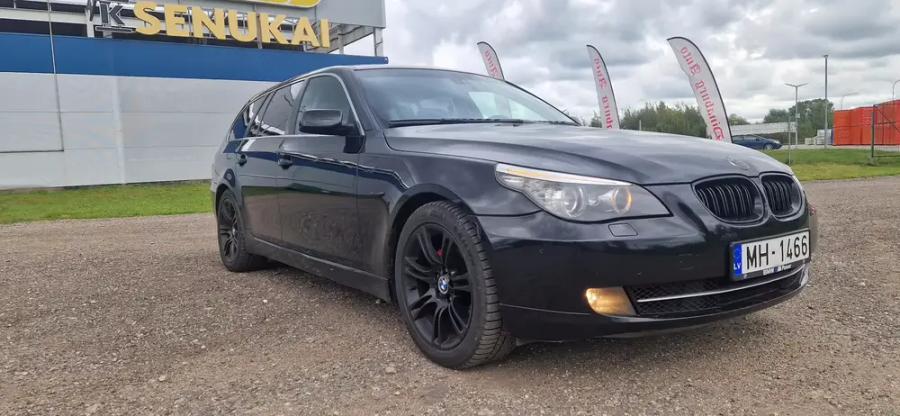 Melns BMW 530 2008 Daugavpils, ar dzinēja tilpumu 3.00 L un nobraukumu 356 tūkst. km par 3750 €, foto 8 vietnē AUTOMOTO.COM.LV