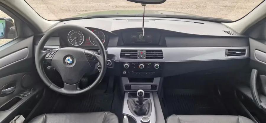 Melns BMW 530 2008 Daugavpils, ar dzinēja tilpumu 3.00 L un nobraukumu 356 tūkst. km par 3750 €, foto 10 vietnē AUTOMOTO.COM.LV